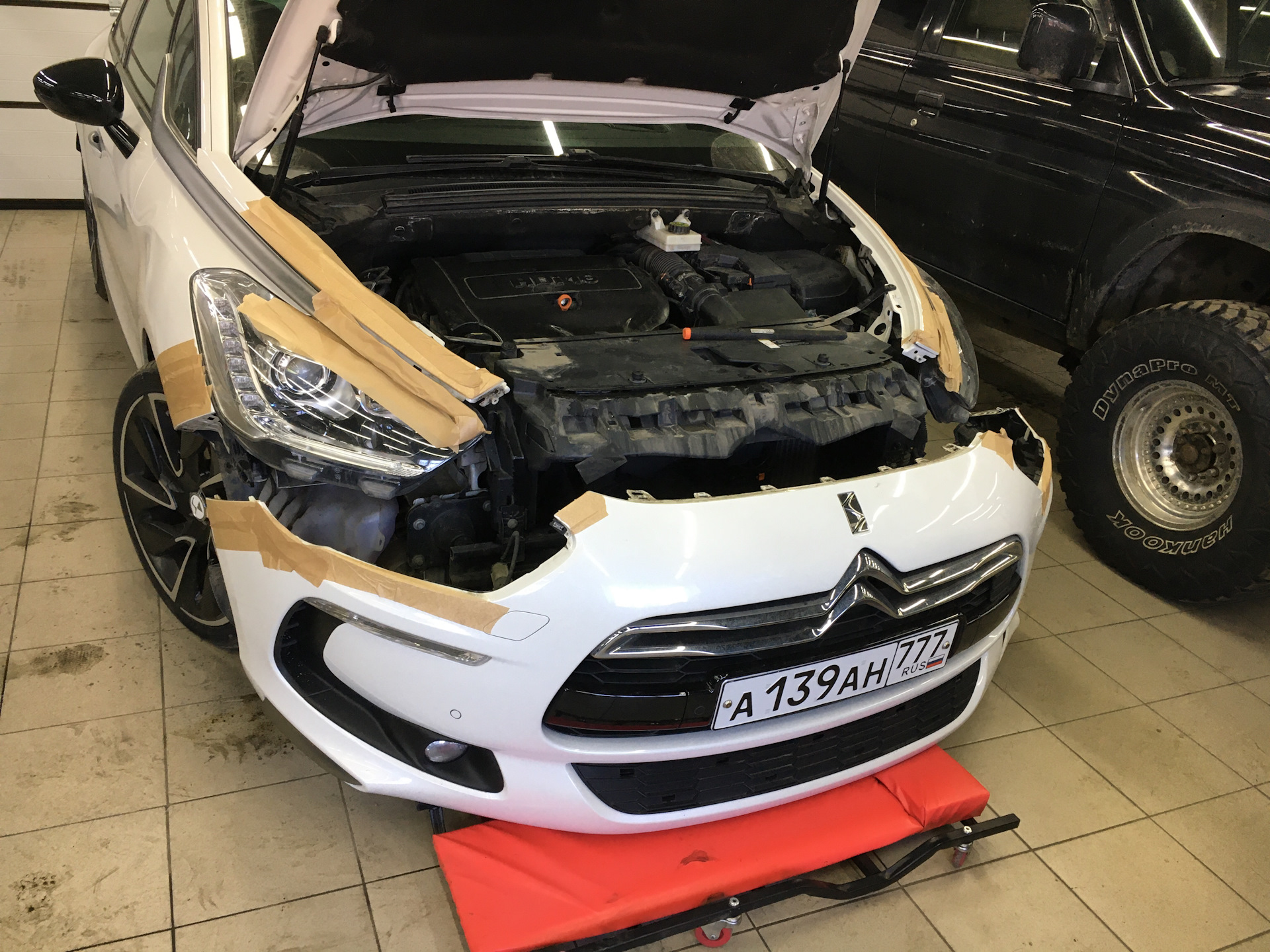 DS*Custom: Новые Фары «Установка и тесты» — Citroen DS5, 2 л, 2013 года ...