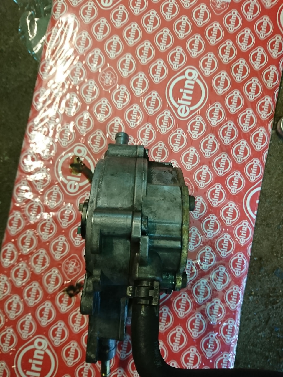 Замена ГРМ + удаление ЕГР — Volkswagen Sharan (1G), 1,9 л, 2000 года ...