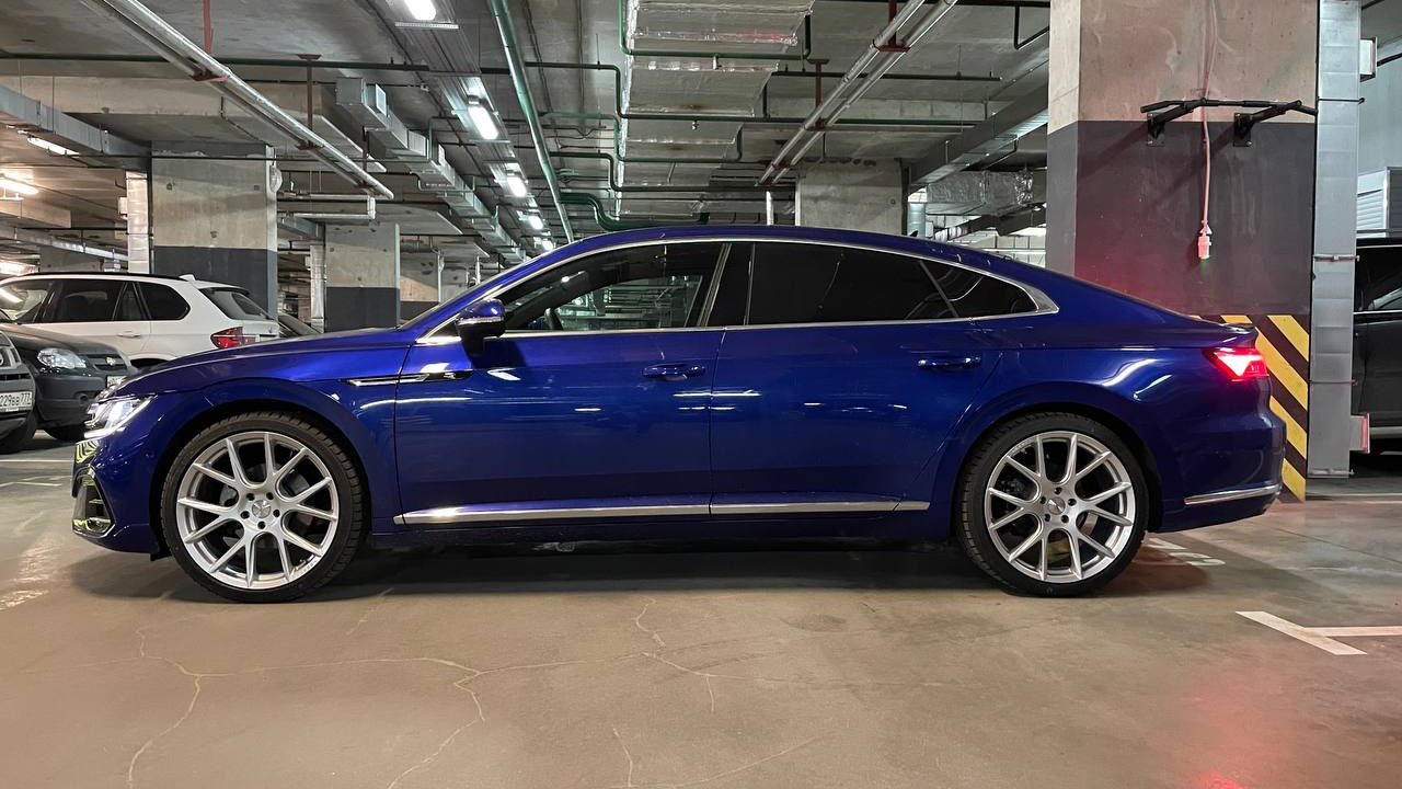 Volkswagen Arteon 2.0 дизельный 2022 | R-Line Lapiz Blue на DRIVE2