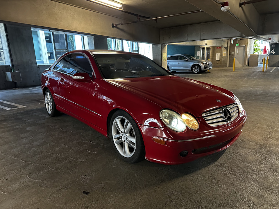 Немного фото мерседеса за 600 баксов — Mercedes-Benz CLK (W209), 3,5 л ...