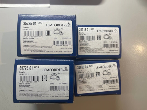 2991601 Сайлентблок рычага подвески LEMFORDER | Запчасти на DRIVE2