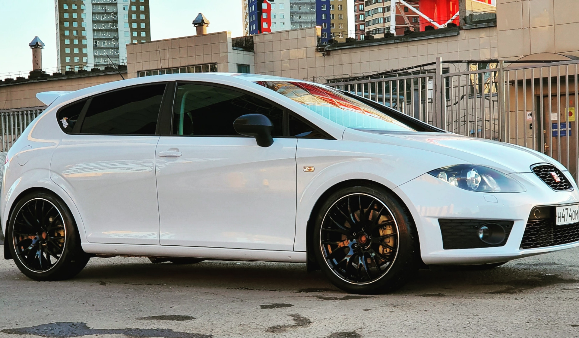 Rays Homura 19*8.0J et45 — SEAT Leon FR (Mk2), 2 л, 2012 года ...