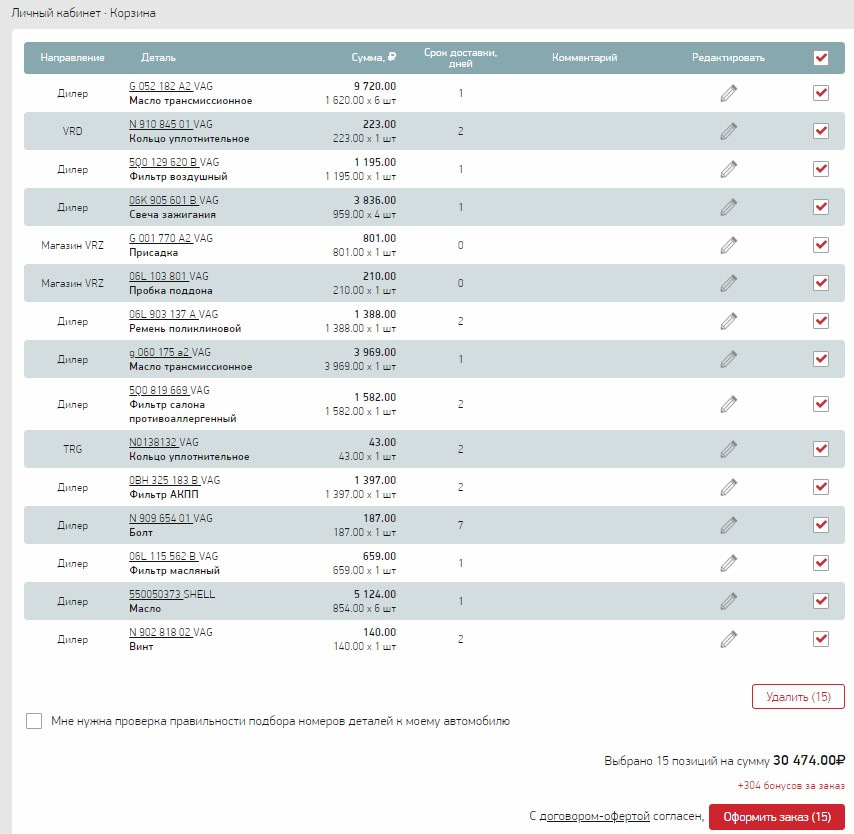 N90965401 Пробка, резьбовая с VAG | Запчасти на DRIVE2