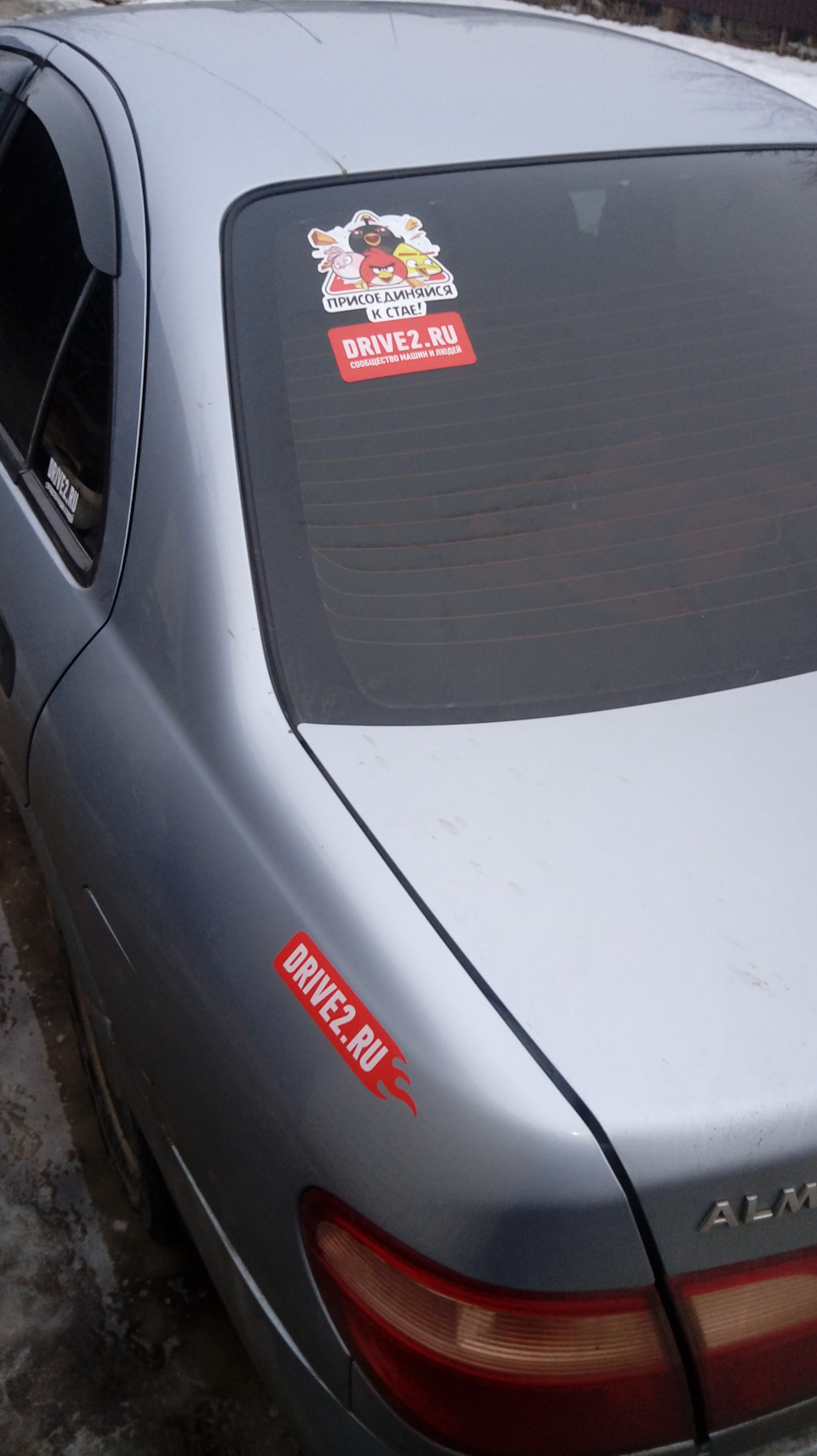 Наклейки D2. — Nissan Almera II (N16), 1,5 л, 2004 года | стайлинг | DRIVE2