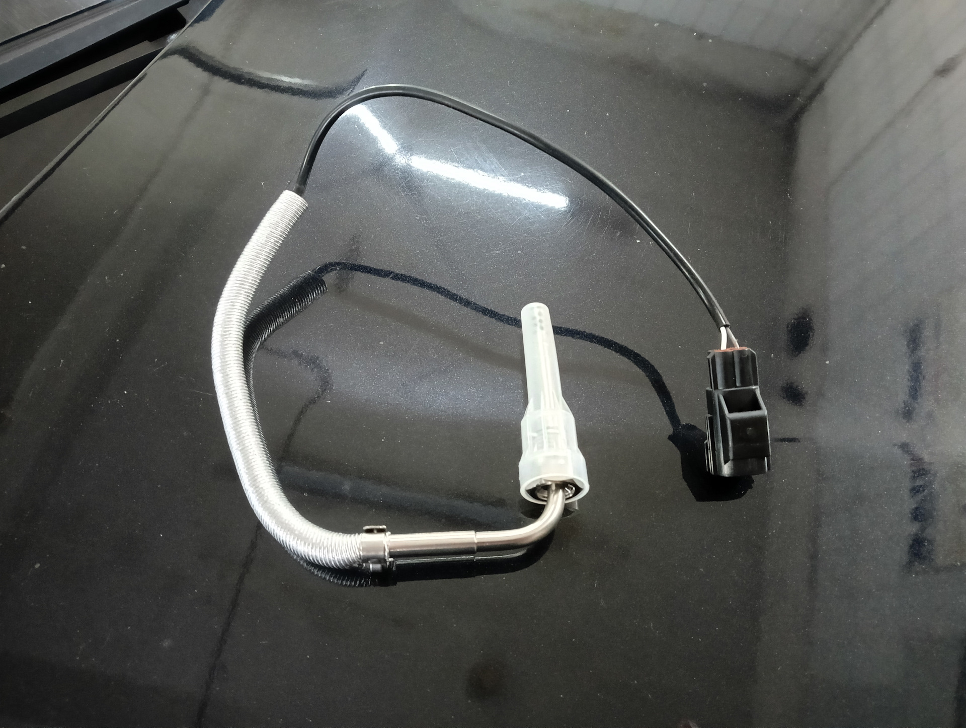 Ошибка ECM-P042800 Сильный сигнал цепи датчика температуры сажевого ...