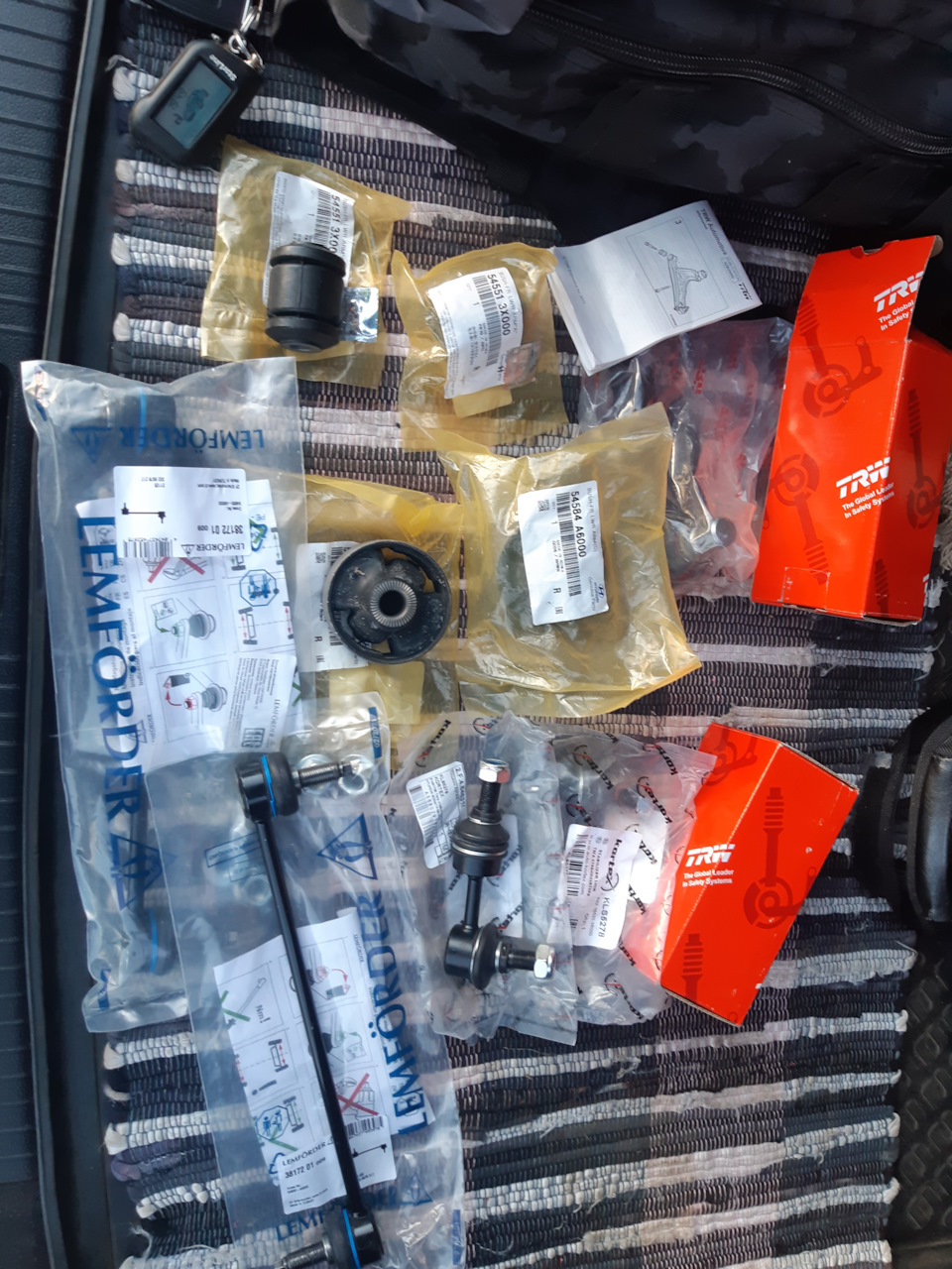 54584A6000 Сайлентблок рычага подвески KIA HYUNDAI | Запчасти на DRIVE2