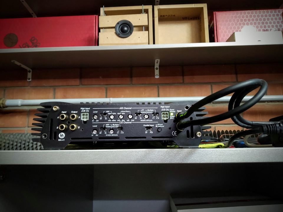 Твик 4-канального усилителя DLS MA41 (чёрный) — DRIVE2