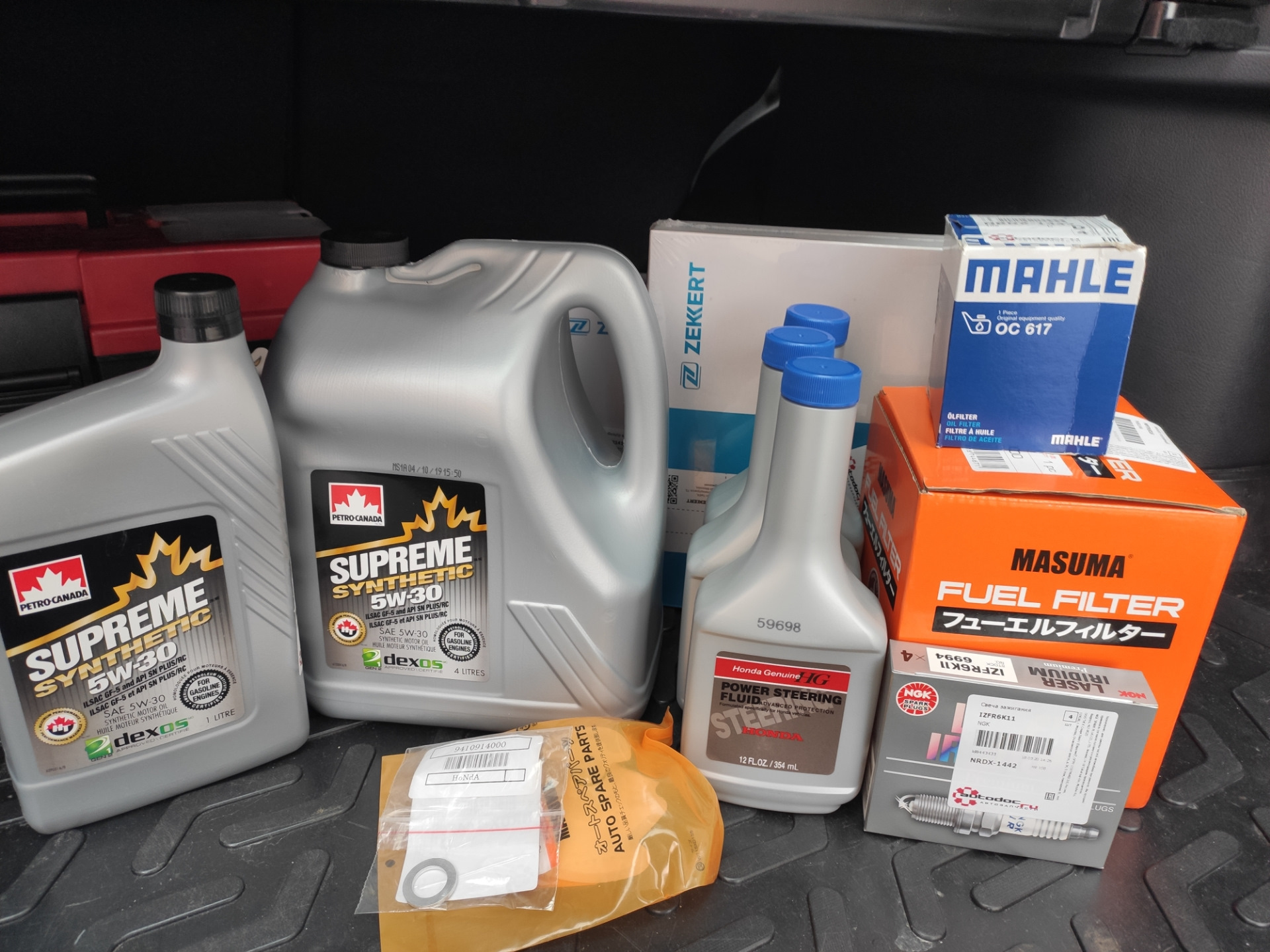 #ТО 1 — Honda CR-V (RE), 2,4 л, 2008 года | плановое ТО | DRIVE2