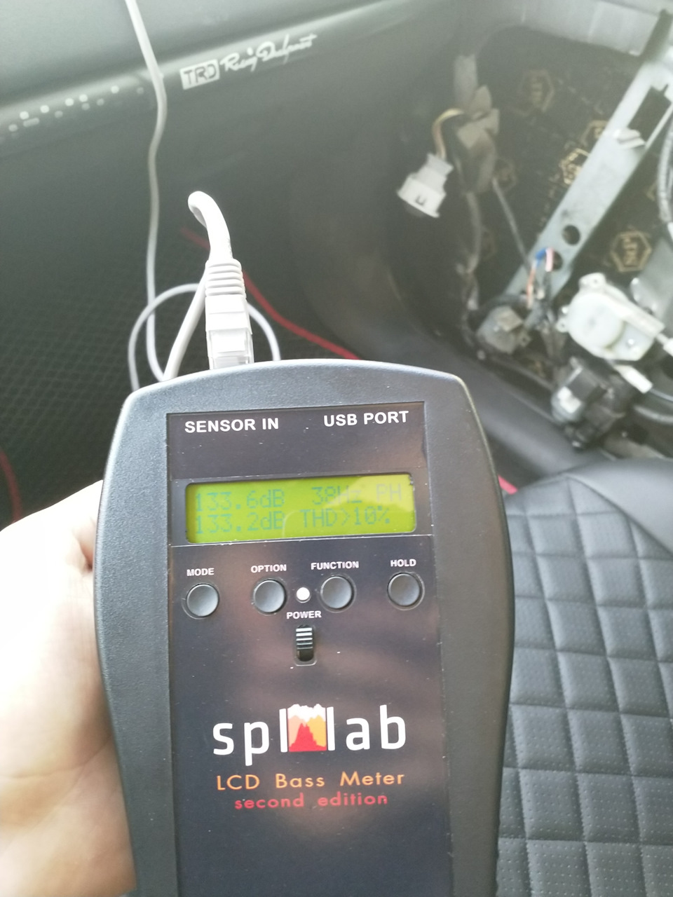 Spl lab — Renault Megane II, 1,5 л, 2008 года | автозвук | DRIVE2