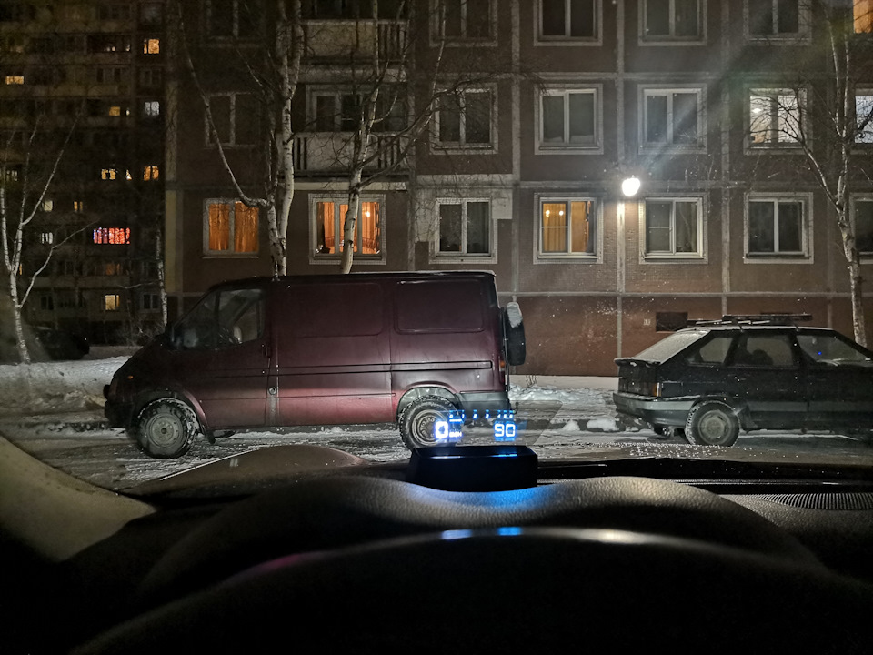 Проекция на лобовое стекло(редкостный колхоз) — Infiniti M (3G), 3,7 л ...