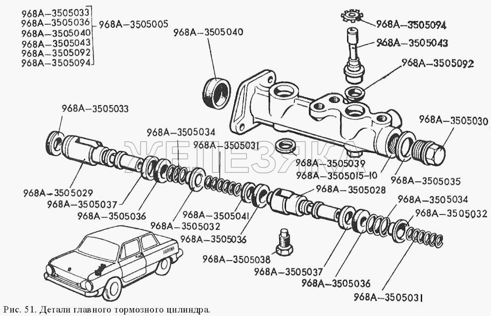 О качестве запчастей. — ЗАЗ 968, 1,2 л, 1994 года | запчасти | DRIVE2