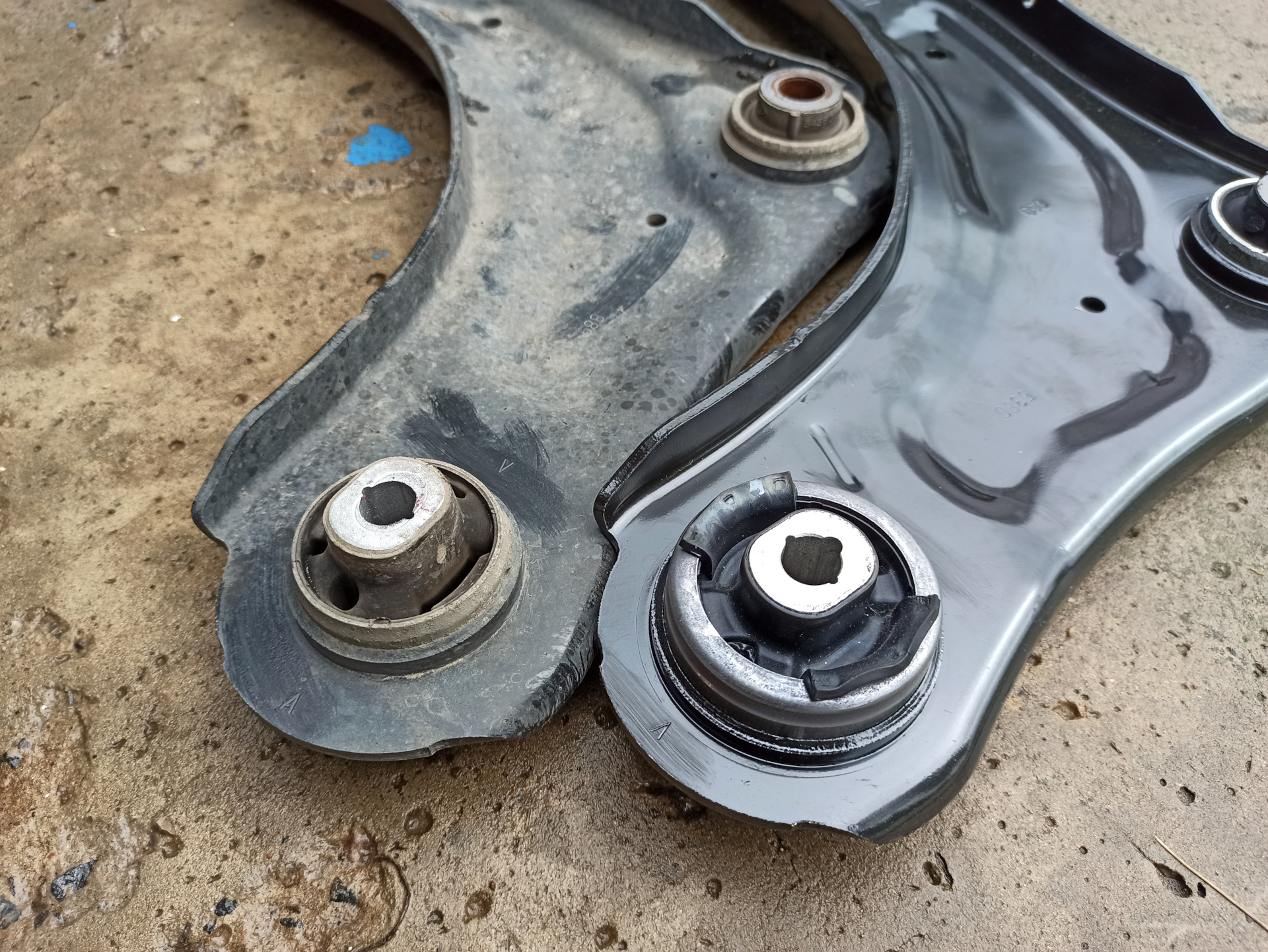 Замена рычагов передней подвески — Renault Grand Scenic III, 1,5 л ...