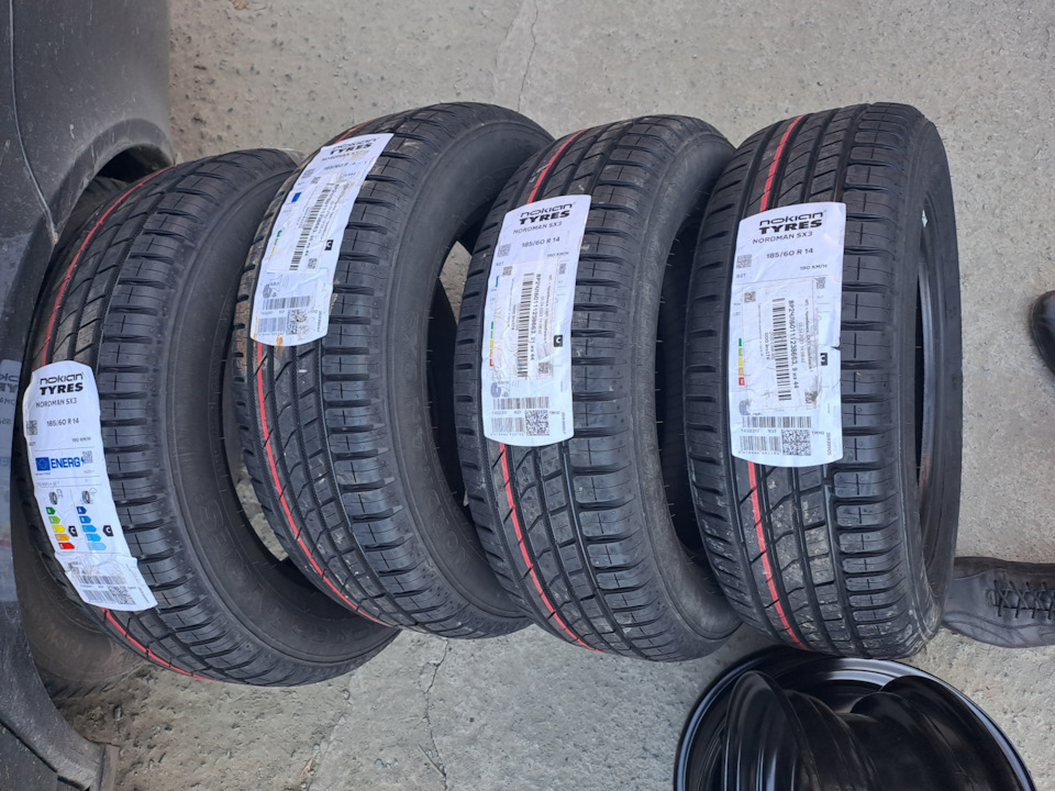 Nokian Nordman SX3 185/60/14 — Lada Приора седан, 1,6 л, 2008 года | шины | DRIVE2