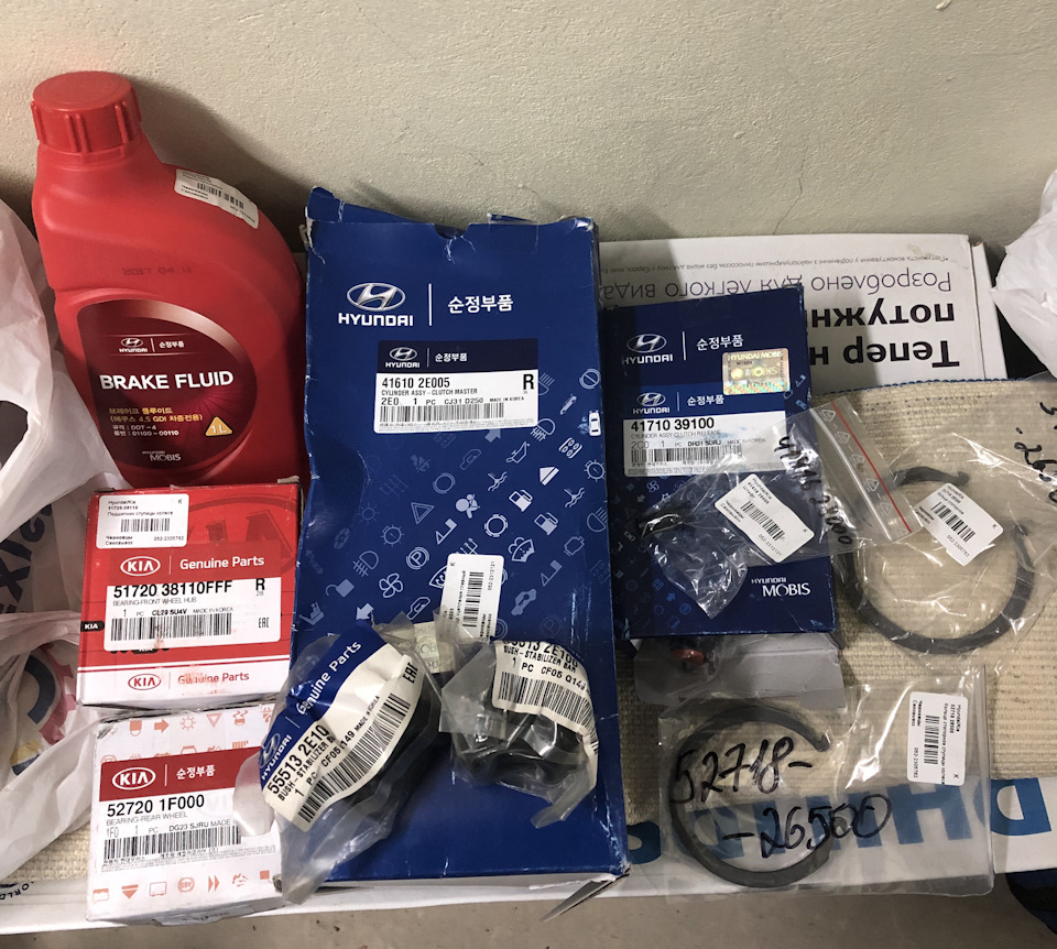 527201F000 ШАРИКОВЫЙ ПОДШИПНИК D=50ММ KIA HYUNDAI | Запчасти на DRIVE2