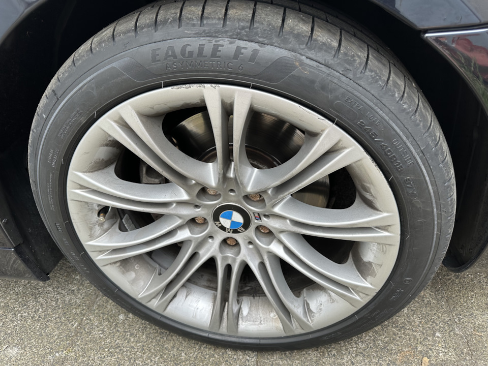 3. Back to OEM, Style 135 + Good Year Eagle F1 Asymmetric 6 — BMW 5 ...