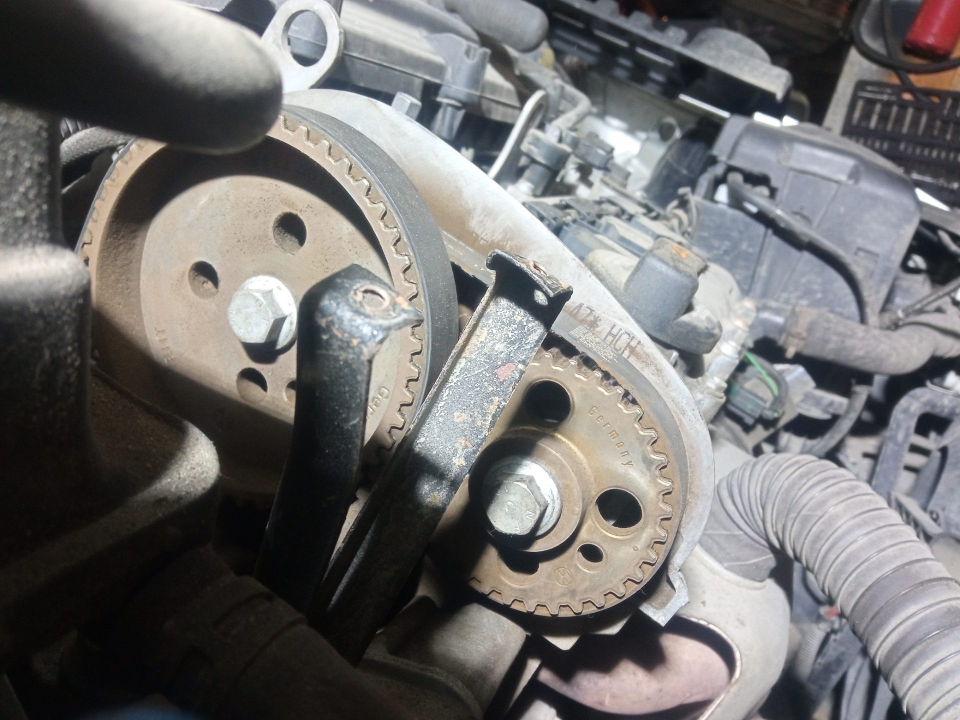 Пришел ремень ГРМ, но поздно — Skoda Octavia A4 Mk1, 1,4 л, 2008 года ...
