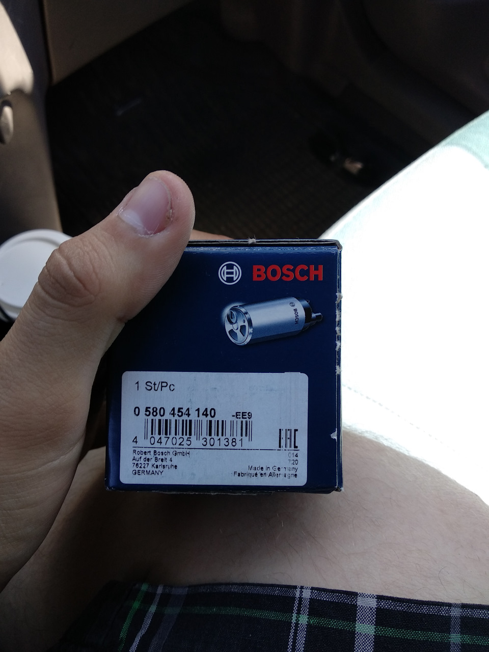 0580454140 ЭЛЕКТРИЧЕСКИЙ ТОПЛИВНЫЙ НАСОС BOSCH | Запчасти на DRIVE2
