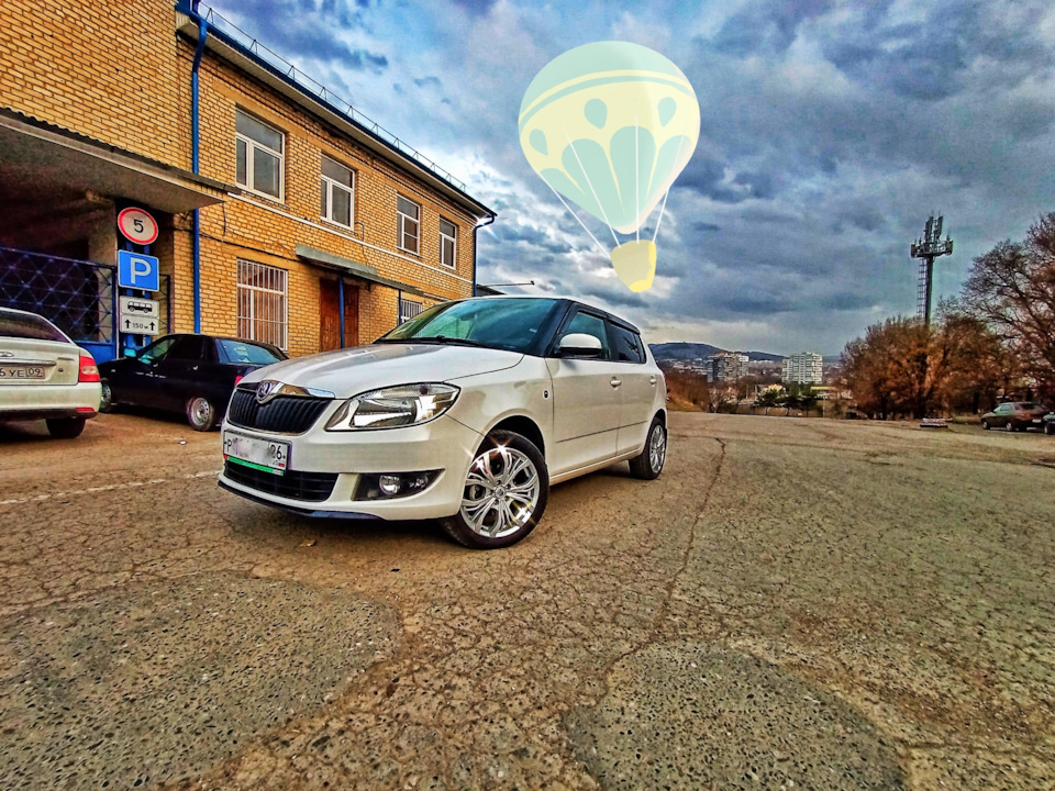 Диффузор бампера — Skoda Fabia Mk2, 1,2 л, 2013 года | стайлинг | DRIVE2