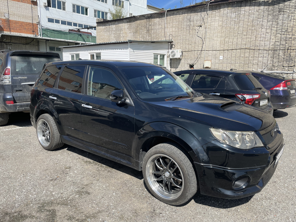 Стойки — финал — Subaru Forester (SH), 2,5 л, 2011 года | тюнинг | DRIVE2
