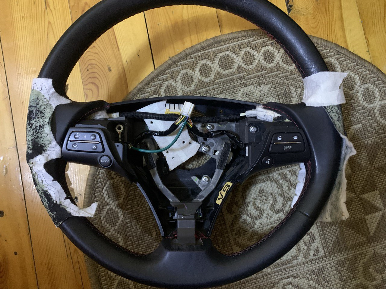 Подогрев в руль Lexus GS450H — Lexus GS 450h (1G), 3,5 л, 2008 года ...