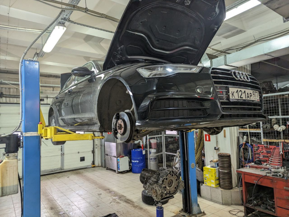 Audi A6 2016 0CK DL382 замена модуля датчиков — DQDL на DRIVE2