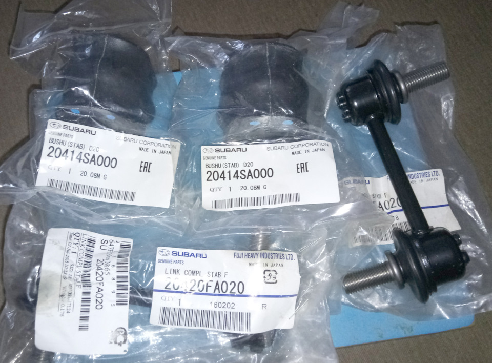 20420FA020 Стойка стабилизатора SUBARU | Запчасти на DRIVE2