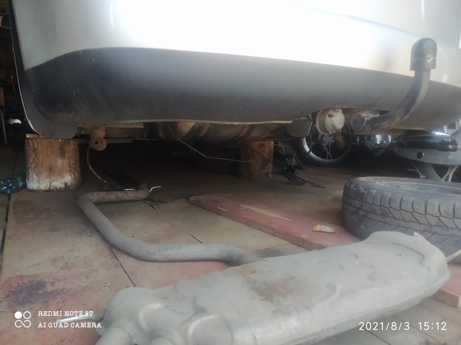 Задняя подвеска — Volkswagen Touran (1G), 1,9 л, 2006 года | своими ...