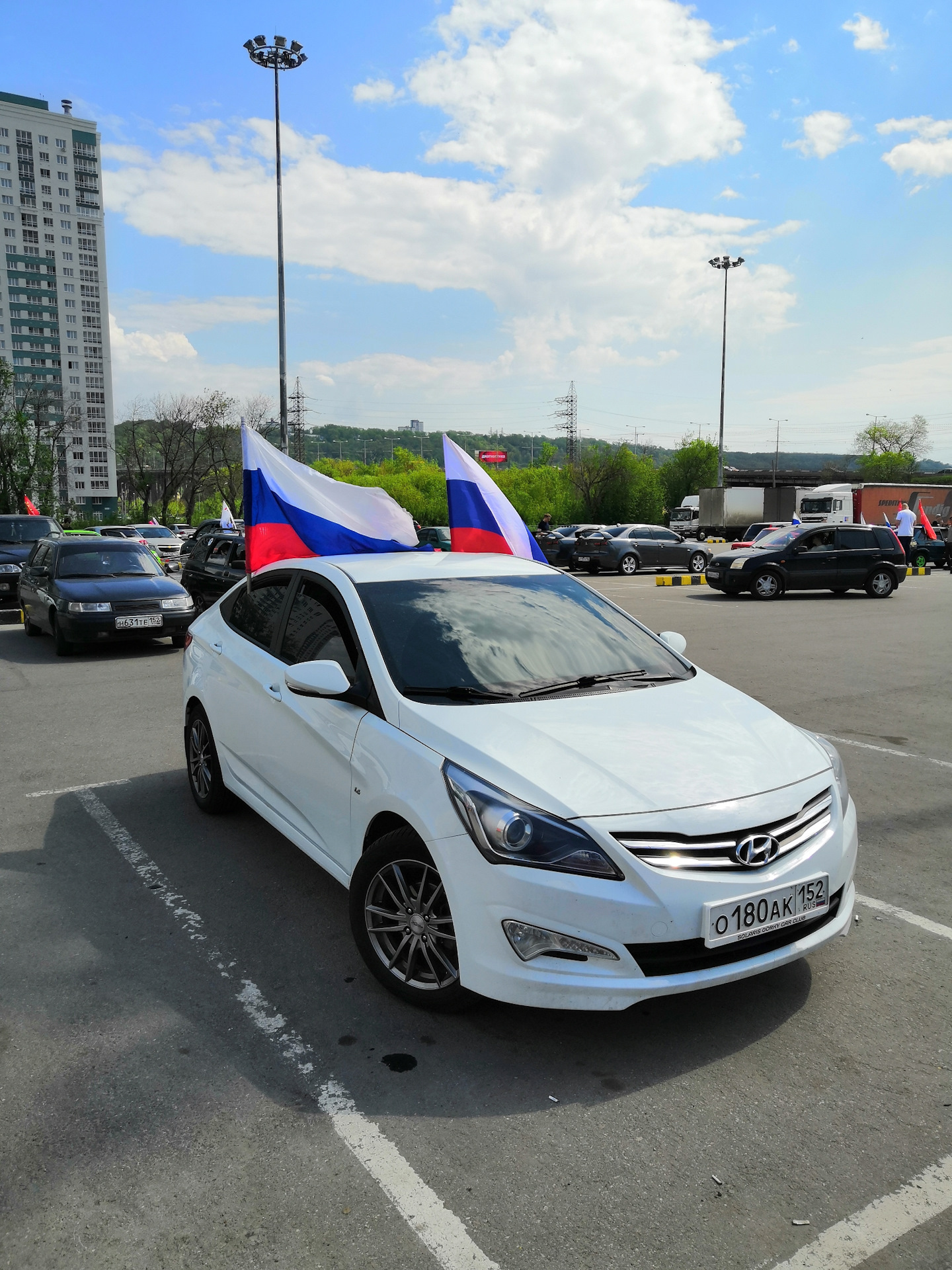 100000 — Hyundai Solaris (1G), 1,6 л, 2015 года | плановое ТО | DRIVE2