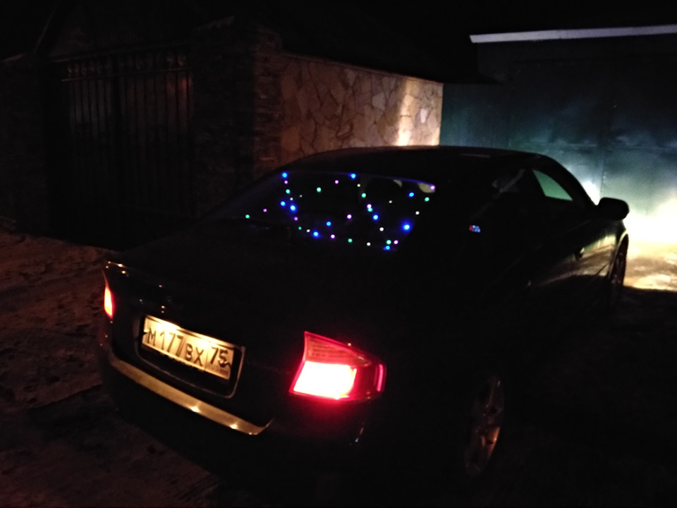 Новогоднее украшение — Subaru Legacy B4 Bl 2 л 2008 года своими