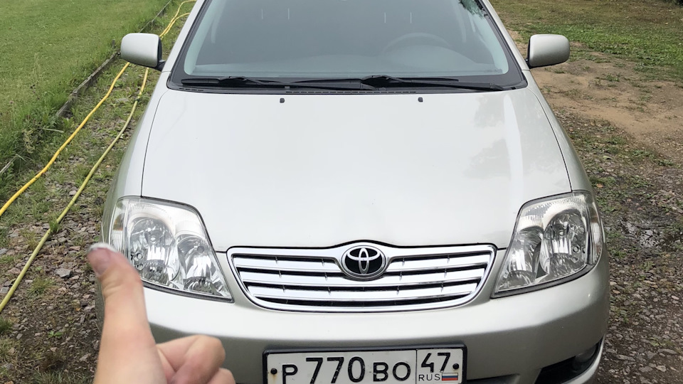 Toyota Corolla (120) 1.6 бензиновый 2004 | 3ZZ FE AT "Карли" на DRIVE2