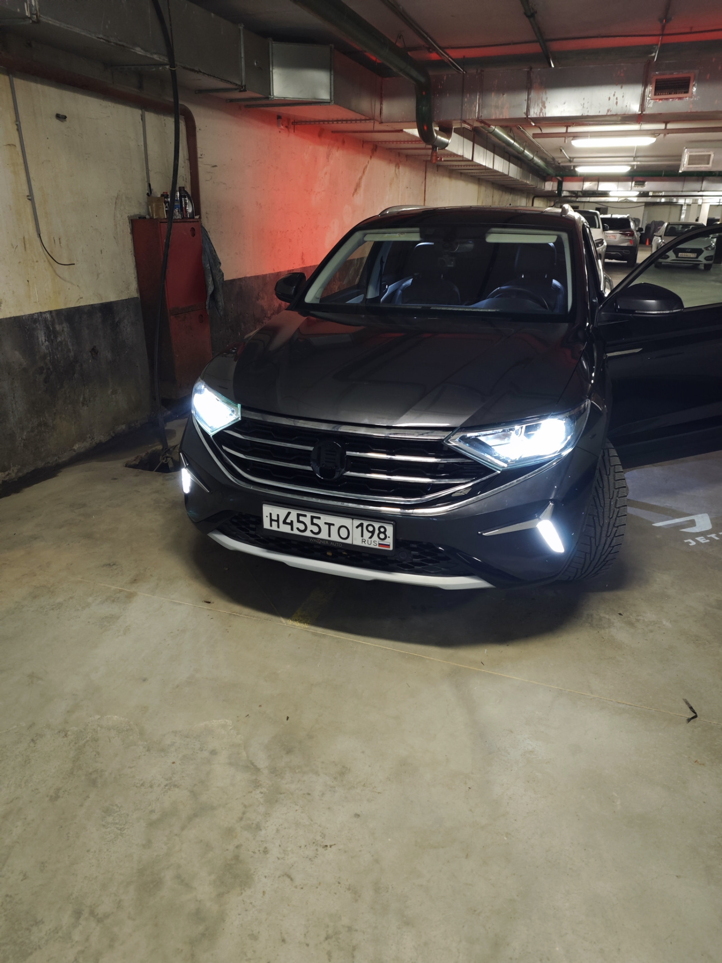 Решётка — Jetta VS7, 1,4 л, 2023 года | аксессуары | DRIVE2