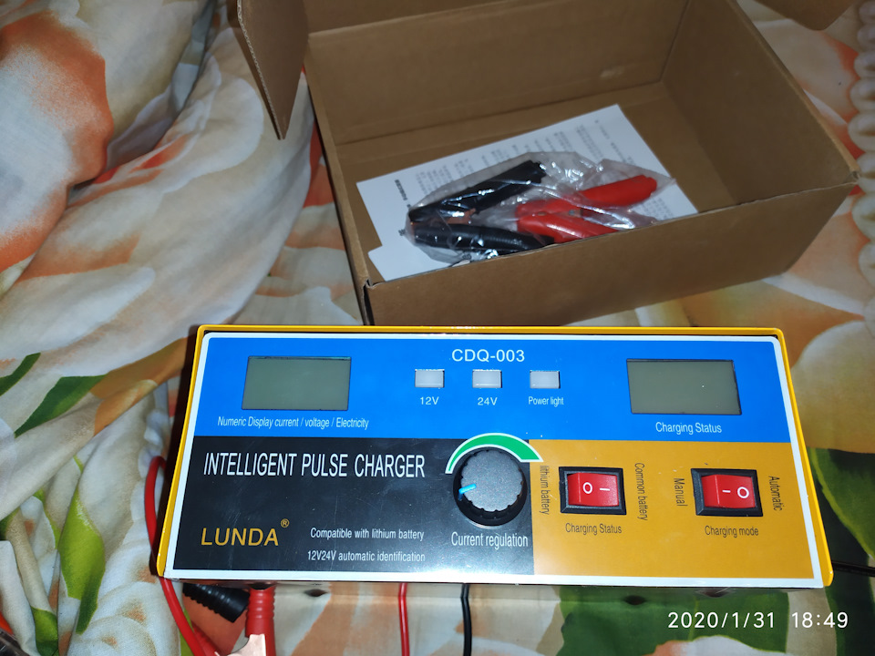 ШИМ зарядное LUNDA CDQ-003 для АКБ — Renault Symbol, 1,4 л, 2010 года | другое | DRIVE2