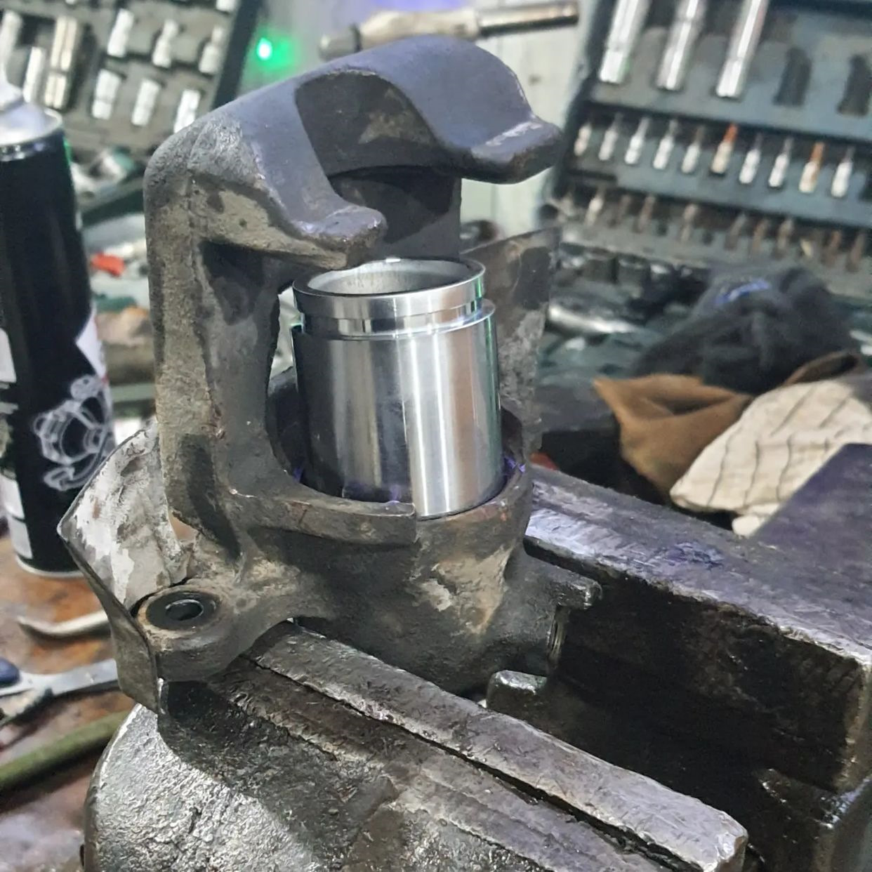 ТО тормозной системы — Toyota Land Cruiser 100, 4,7 л, 2002 года ...