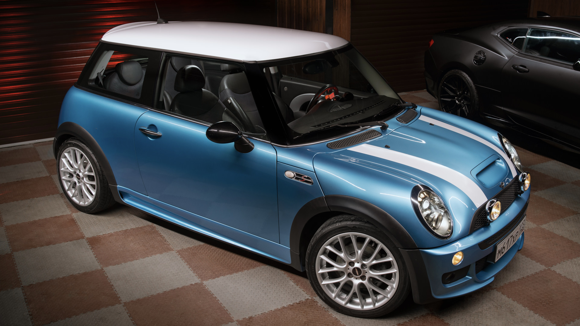 MINI Cooper S Mk I 1.6 бензиновый 2005 | Electric blue на DRIVE2