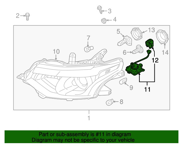 8301C463 БЛОК УПРАВЛЕНИЯ ЛАМПОЙ ГОЛОВНОГО СВЕТА Mitsubishi | Запчасти ...