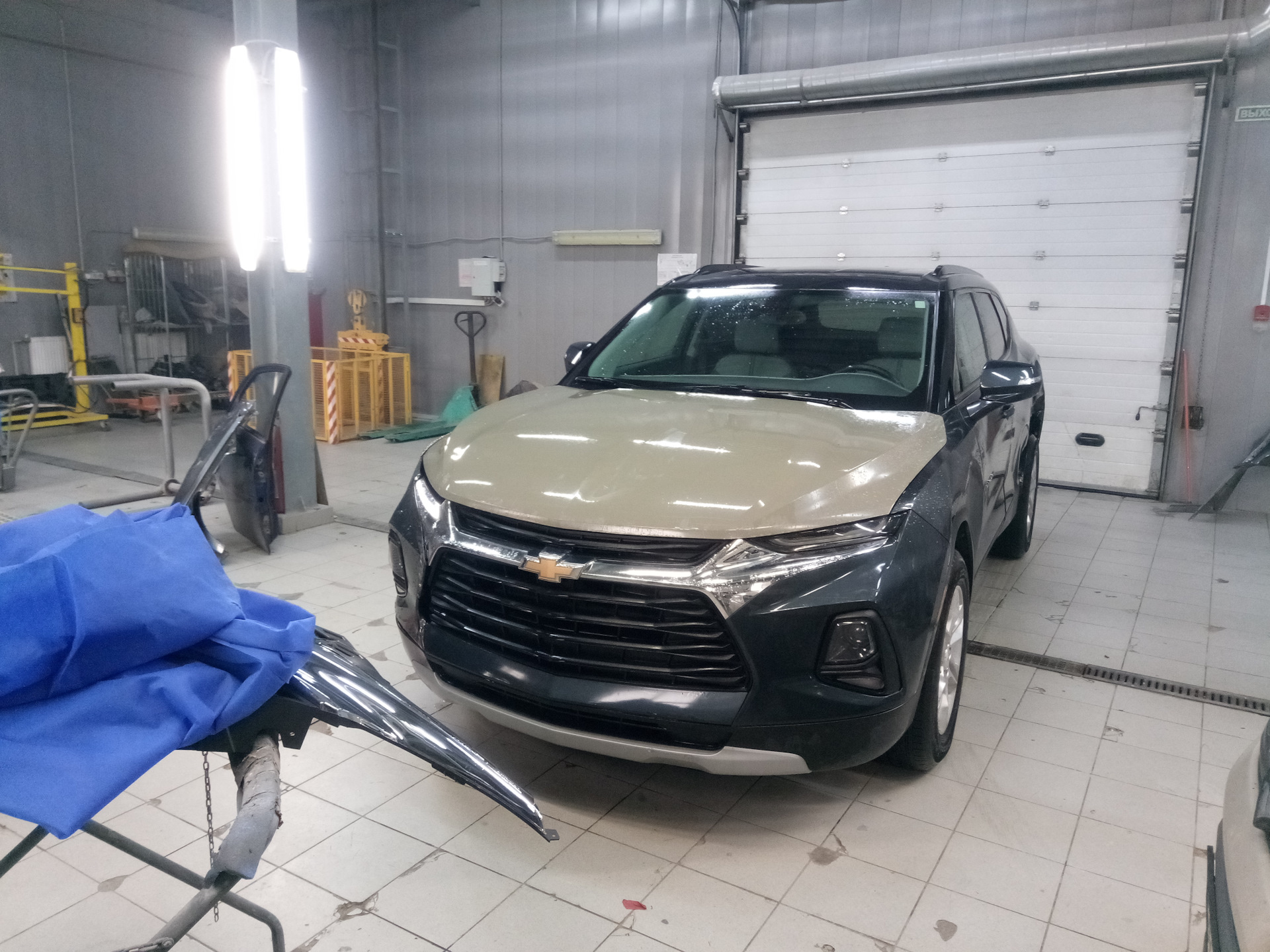 Последний этап, кузов — Chevrolet Blazer (3G), 2,5 л, 2018 года ...