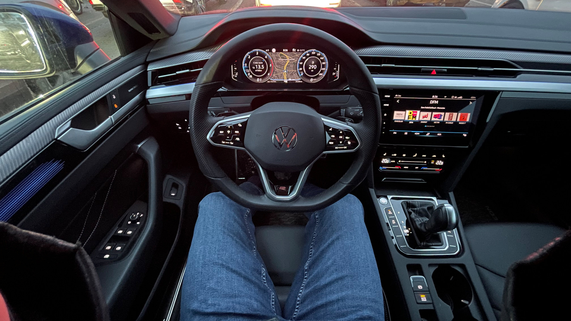 Volkswagen Arteon 2.0 дизельный 2022 | R-Line Lapiz Blue на DRIVE2