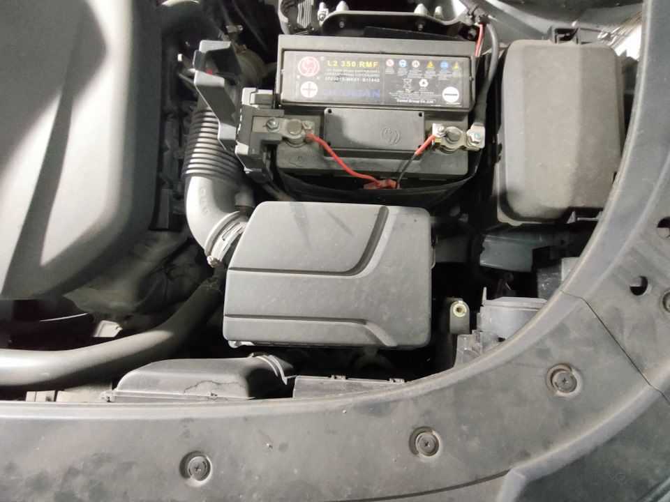 # 64. Воздушный фильтр. ТО-55К — Changan CS35 Plus (1G), 1,6 л, 2019 ...