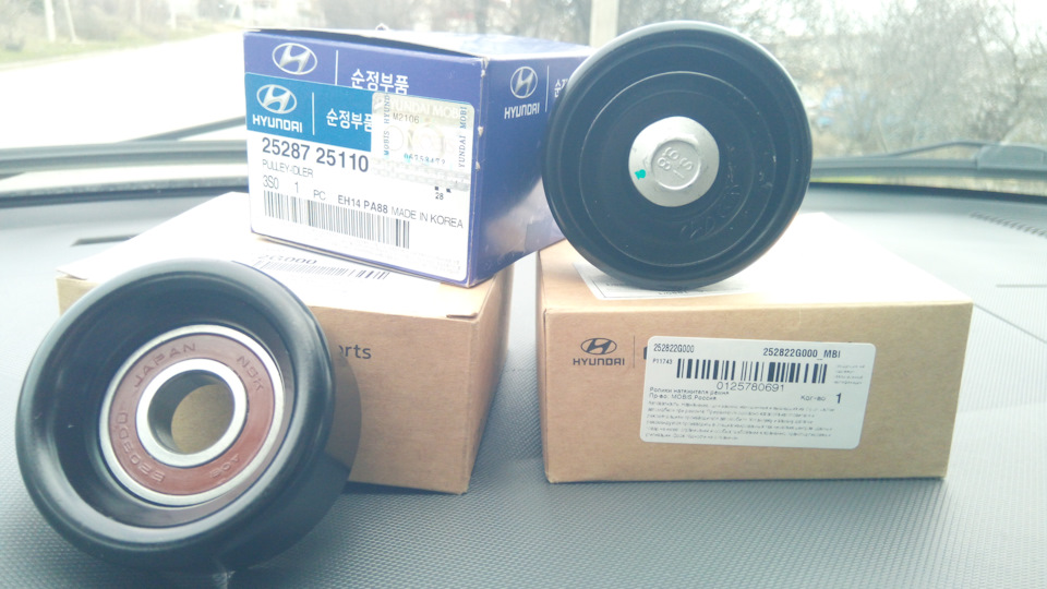 Замена ремня, роликов и насоса ГУР — Dodge Caliber, 1,8 л, 2007 года ...