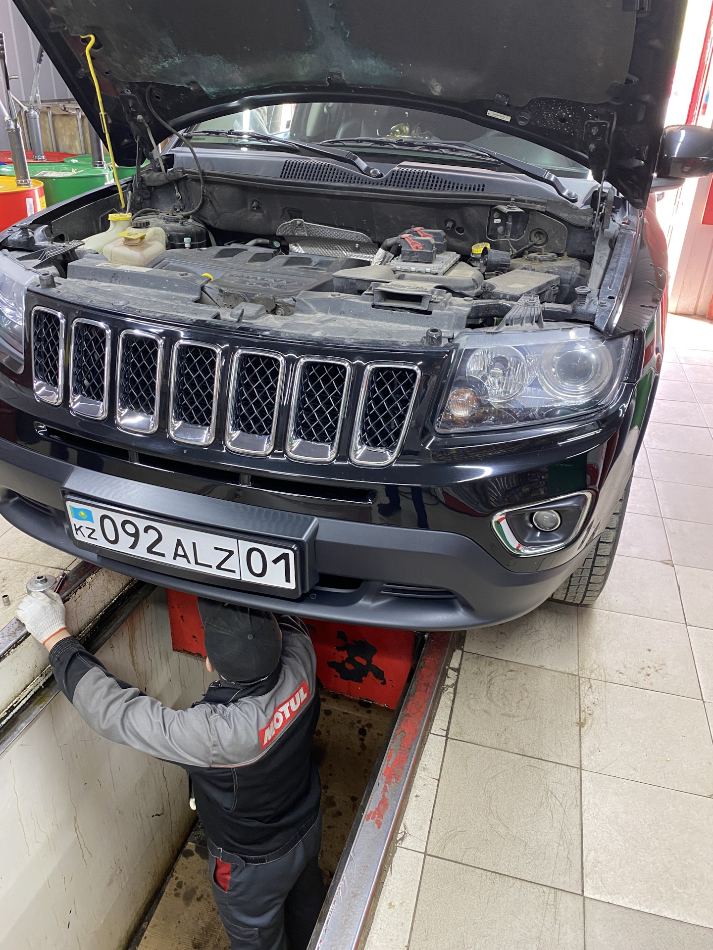 Плановое ТО — Jeep Compass (1G), 2,4 л, 2014 года | плановое ТО | DRIVE2
