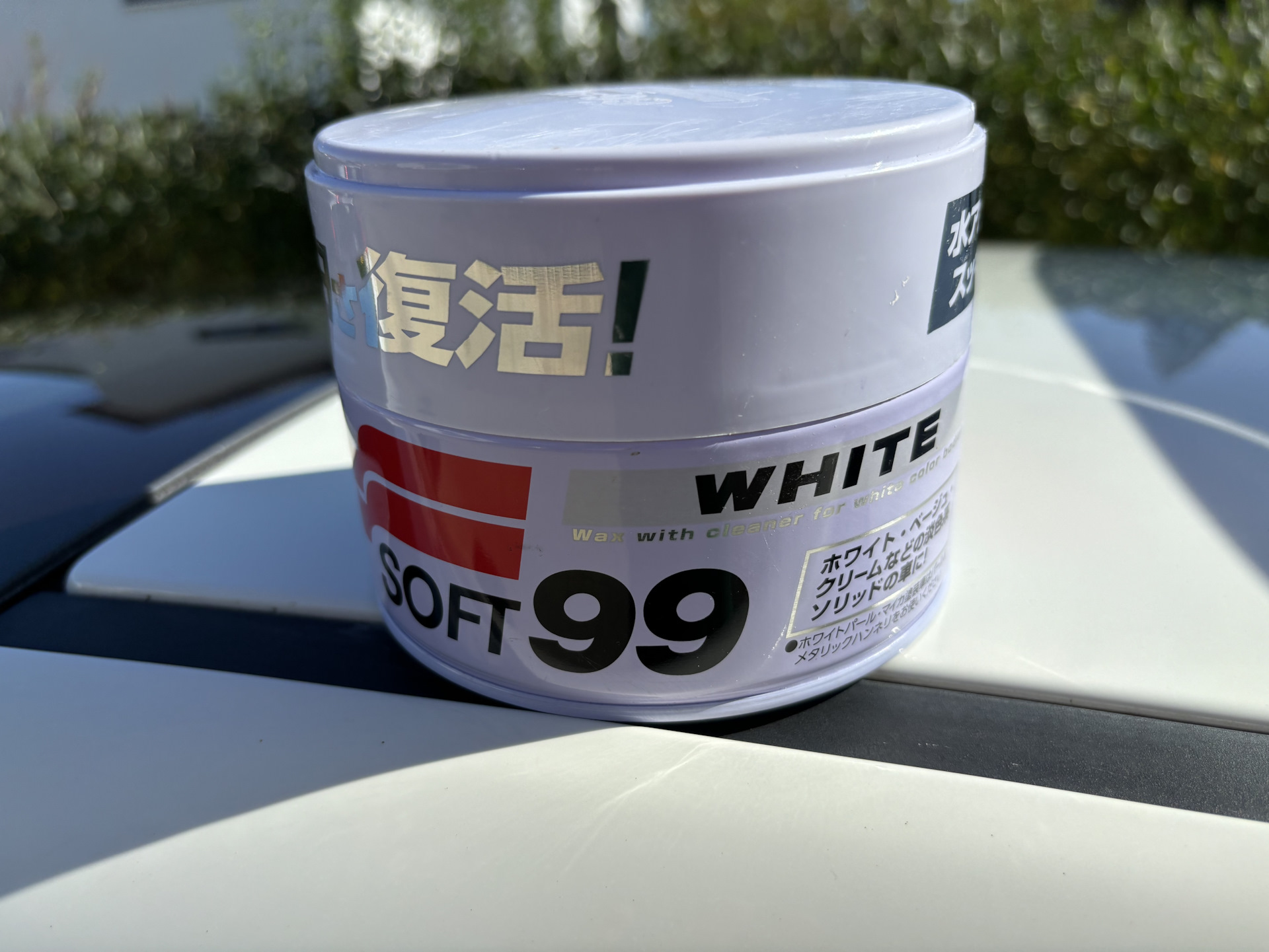 Wax от Soft99 — Сообщество «Курилка» на DRIVE2