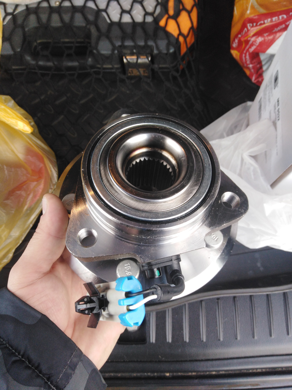 Ступица Trialli — Chevrolet Captiva (1G), 2,4 л, 2013 года | запчасти ...