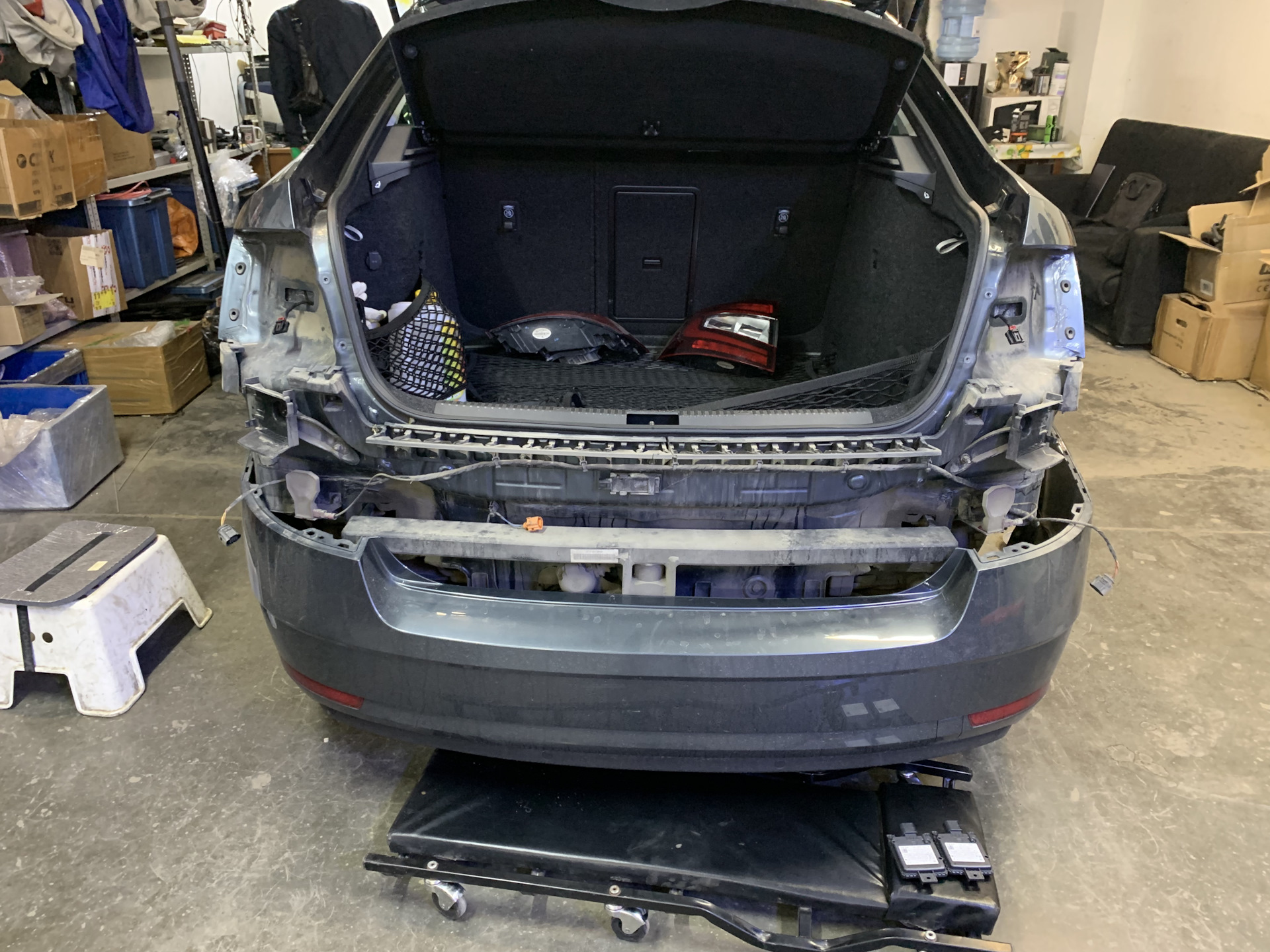 Замена радаров Side Assist 5Q на 2Q. — Skoda Octavia A7 Mk3, 1,8 л, 2017 года | тюнинг | DRIVE2