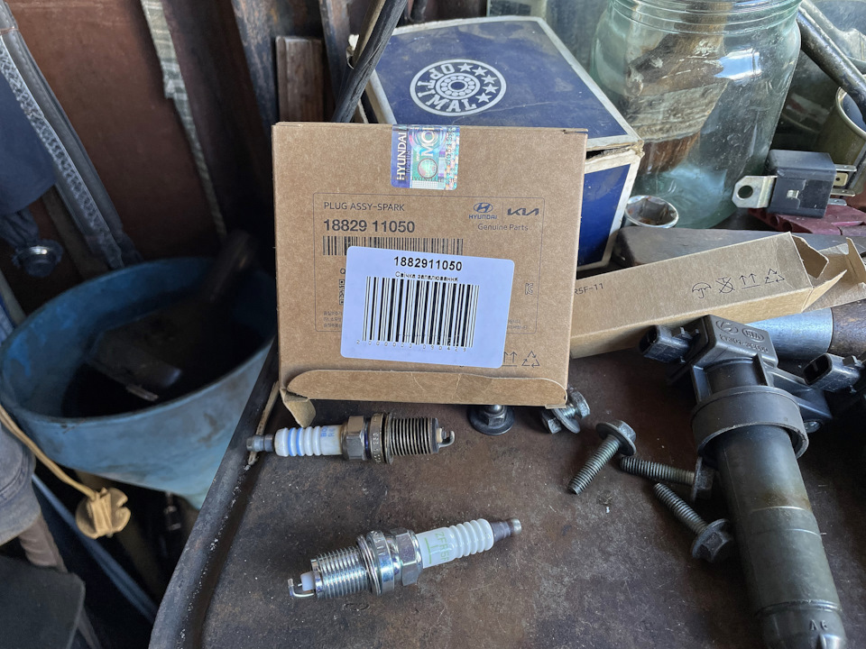 1882911050 Свечи зажигания KIA HYUNDAI | Запчасти на DRIVE2