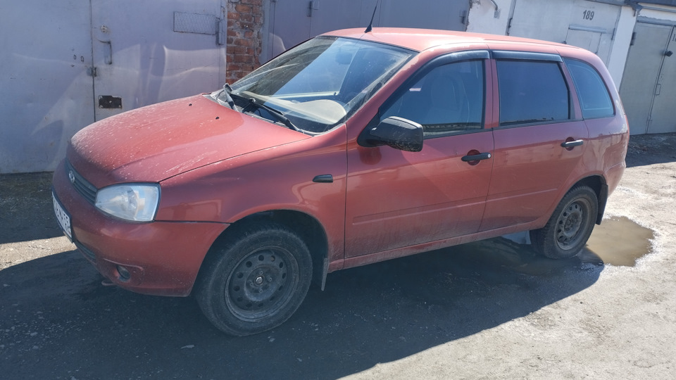 Веерные форсунки омывателя — Lada Калина Универсал (1G), 1,6 л, 2011 ...