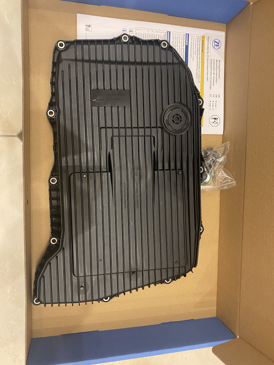 Замена ATF, поддона с фильтром в коробке передач. — Audi Q7 (2G), 3 л ...