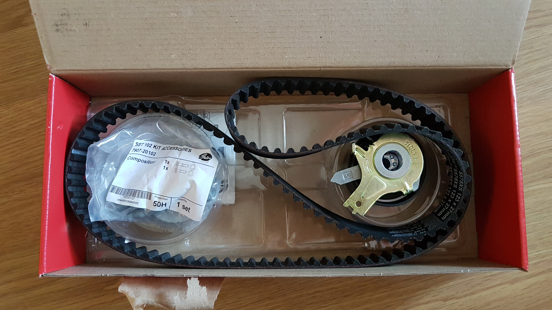 Ремень ГРМ ТО 2 — Renault Kangoo (2G), 1,5 л, 2012 года | запчасти | DRIVE2