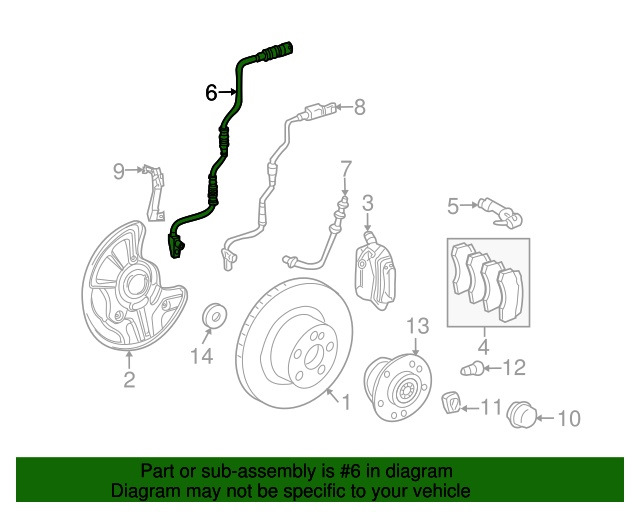 A2115409508 Датчик износа тормозных колодок Mercedes | Запчасти на DRIVE2