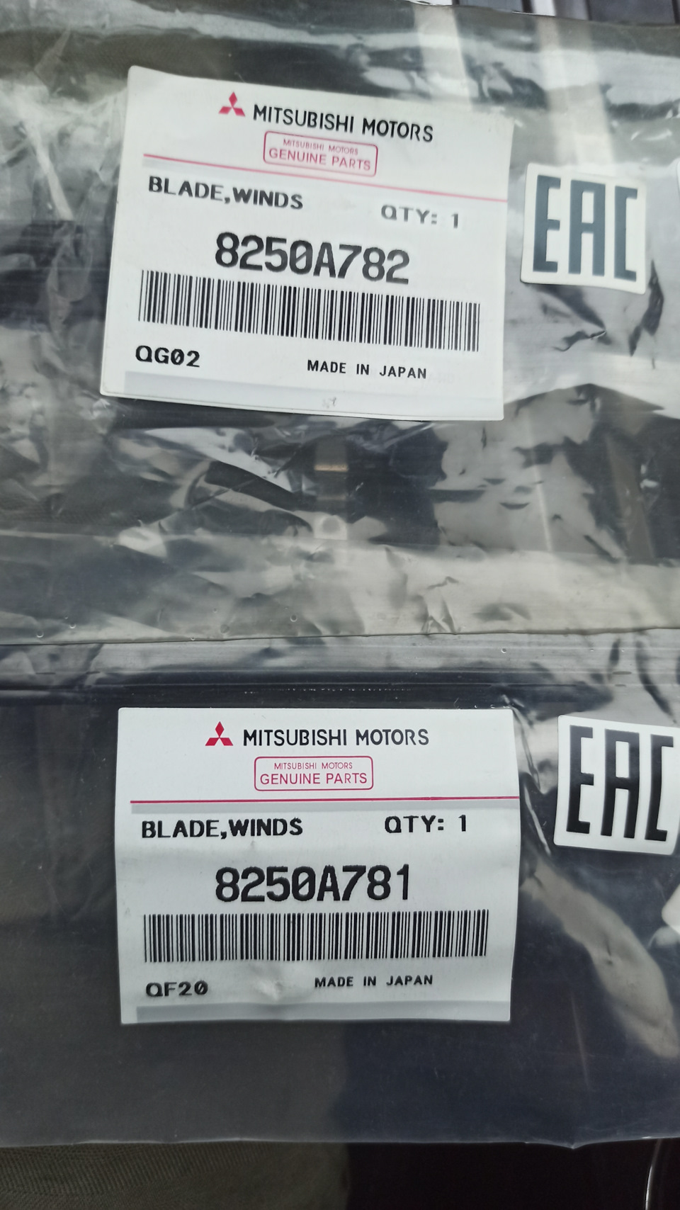 Замена дворников — Mitsubishi Pajero Sport (3G), 3 л, 2018 года ...