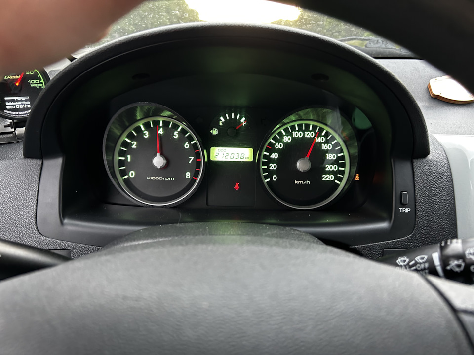 Грустный месяц. — Hyundai Getz, 1,4 л., 2006 года | поломка | DRIVE2
